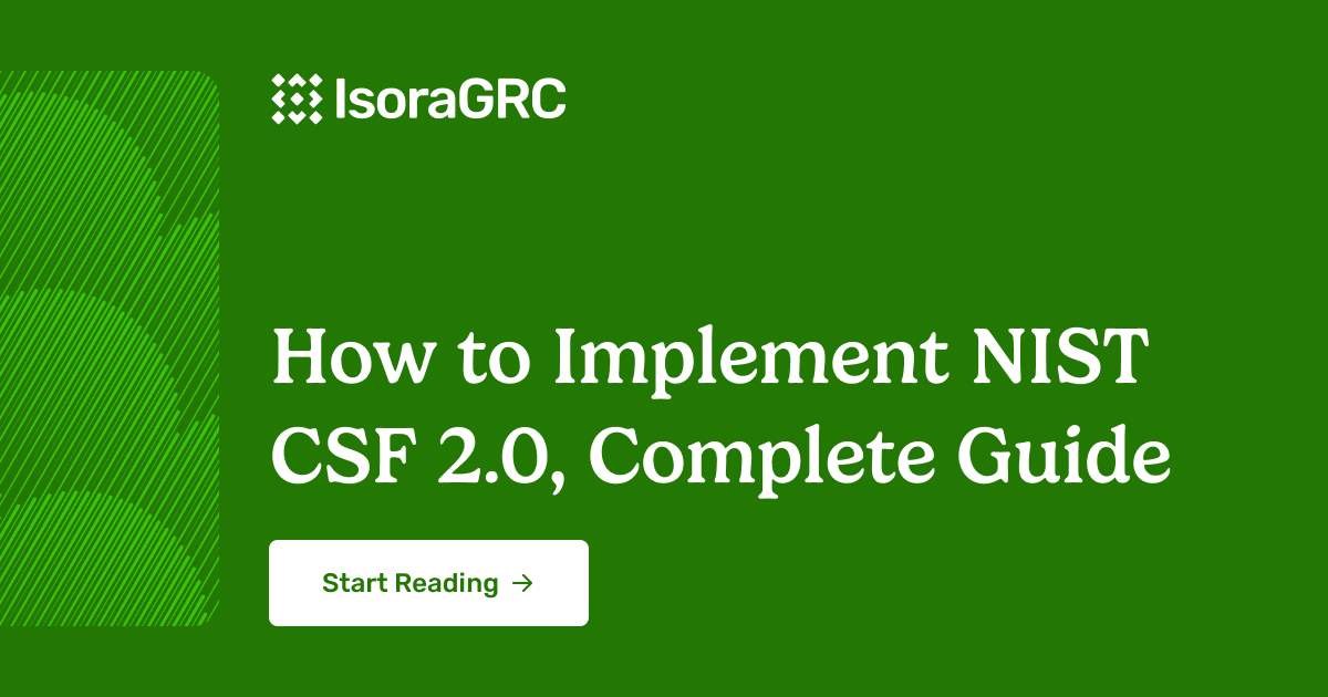 How to Implement NIST CSF 2.0, Complete Guide | Isora GRC